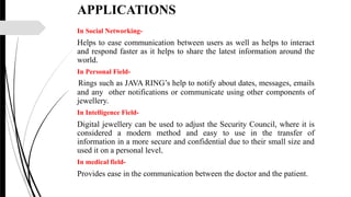 Digital jewellery ppt | PPT