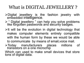 Digital Jewellery ppt 0.pptx