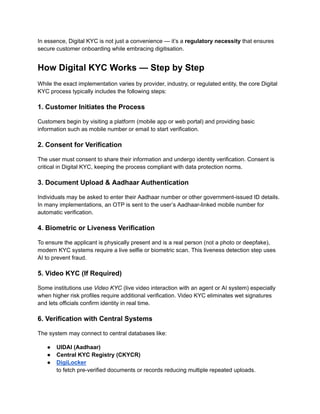 Digital KYC in India_ Process, Benefits & RBI Compliance Explained.pdf