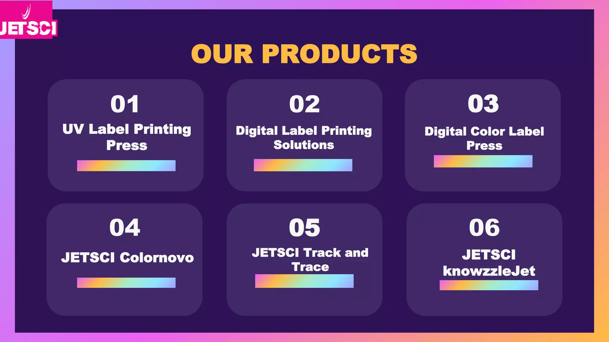 Digital Label Printing Solutions - Jetsci | PPTX