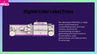 Digital Label Printing Solutions - Jetsci | PPTX