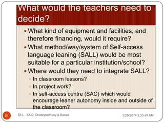 Digital Language Lab - Self Access Center | PPTX | Homework and Study ...