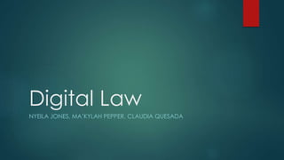 Digital Law Definition