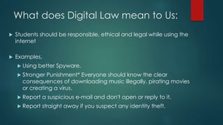 Digital Law Definition