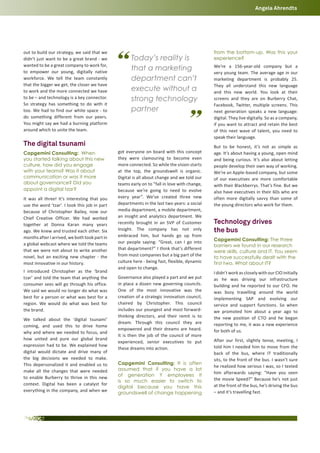 Digital Leadership: An interview with Angela Ahrendts | PDF