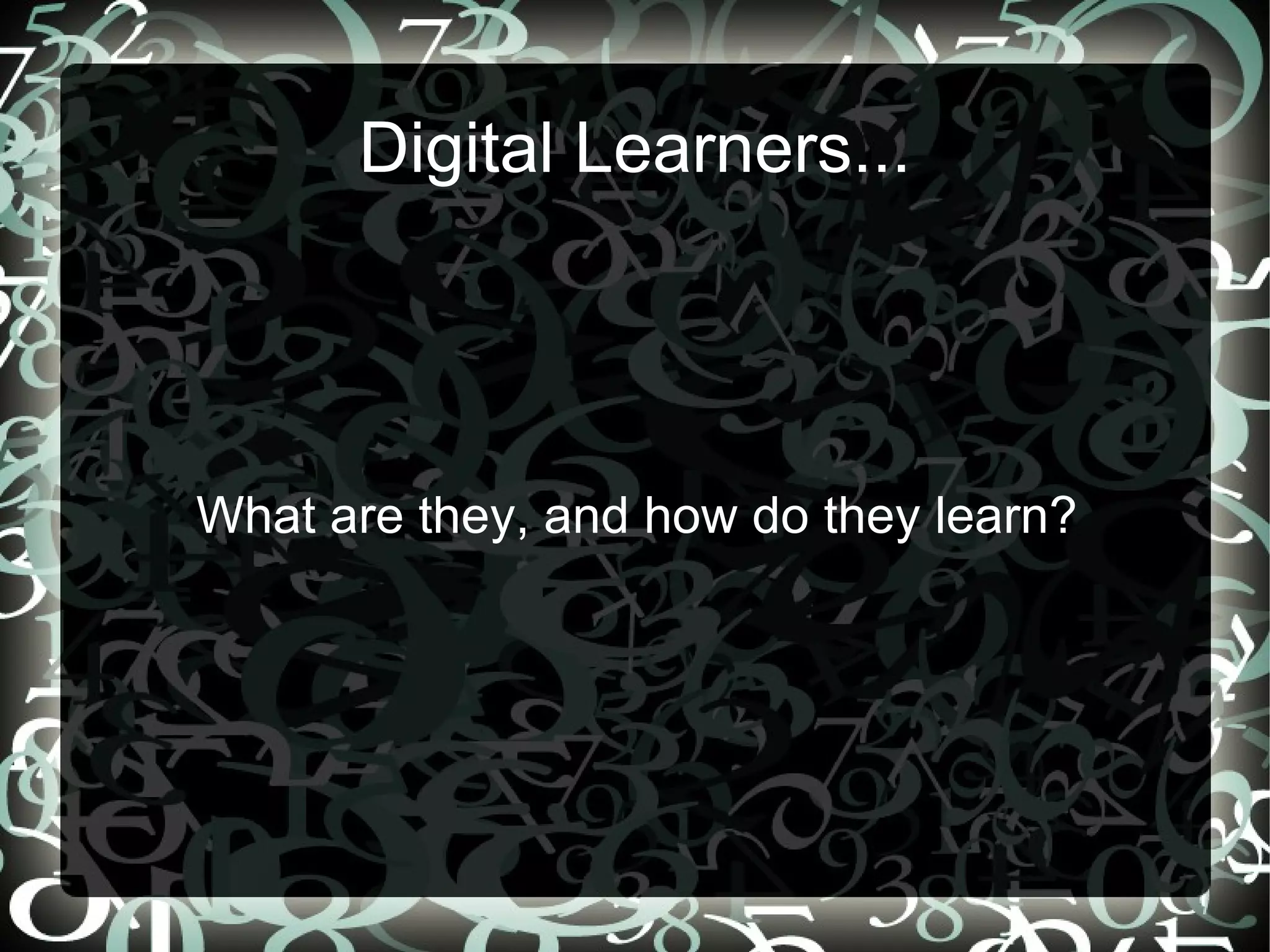 Digital Learners | ODP