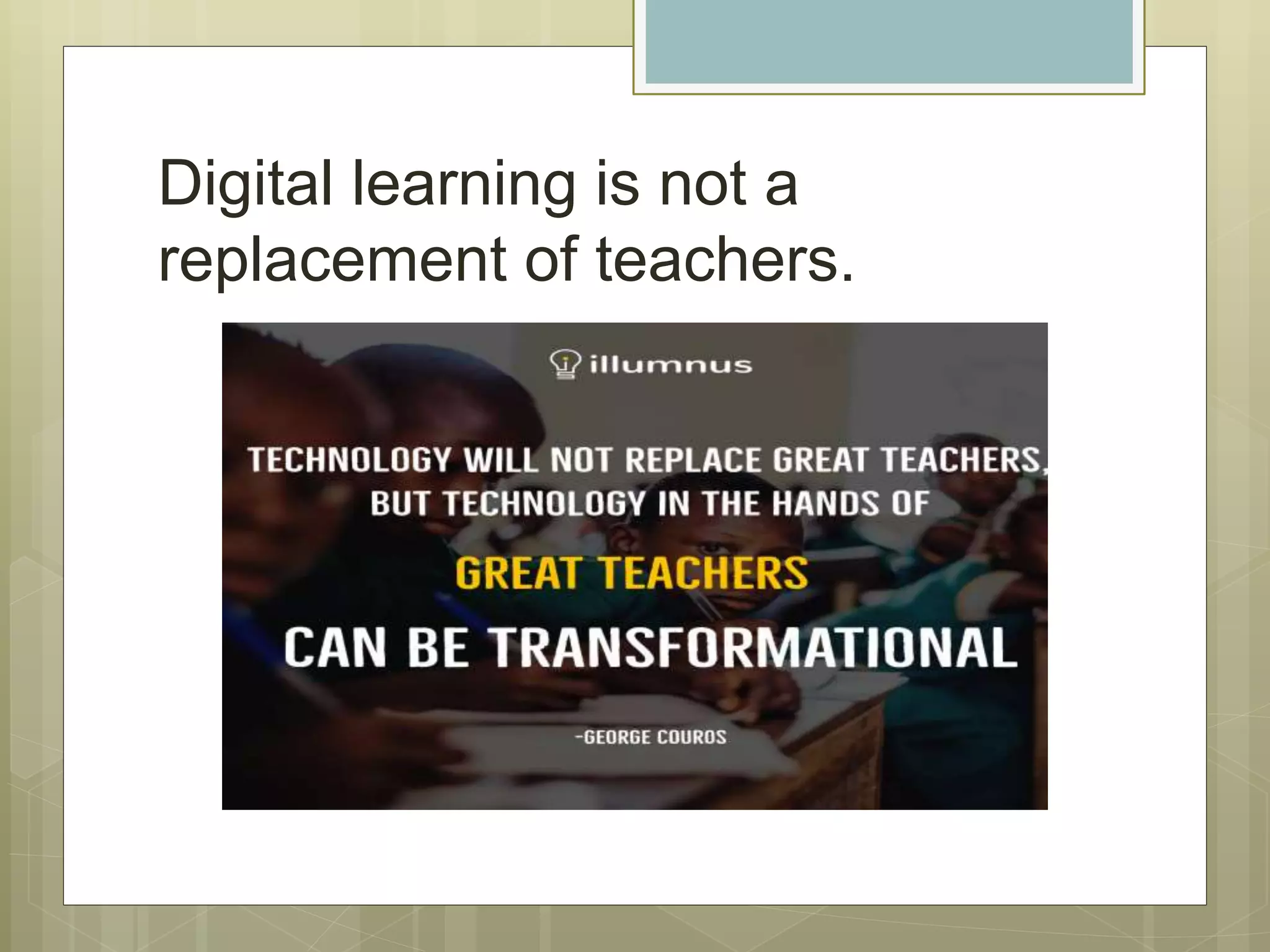 Digital learning | PPT