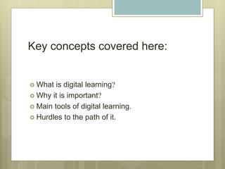 Digital learning | PPT