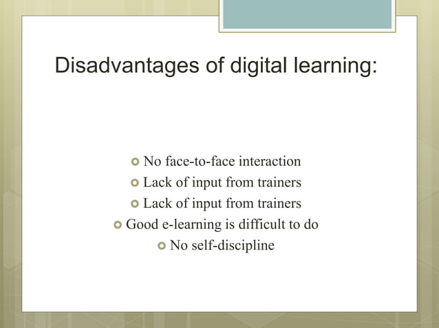 Digital learning | PPT