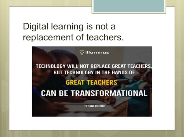 Digital learning | PPT