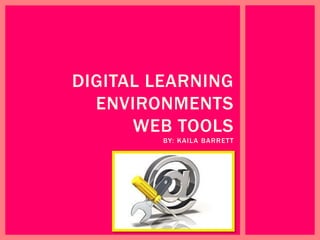 Digital learning environments | PPT