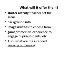 Digital learning resources | PPT