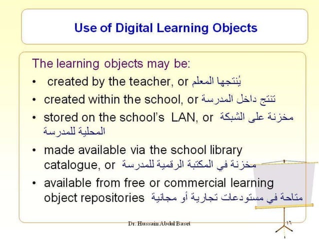 Digital learning objects | PPT