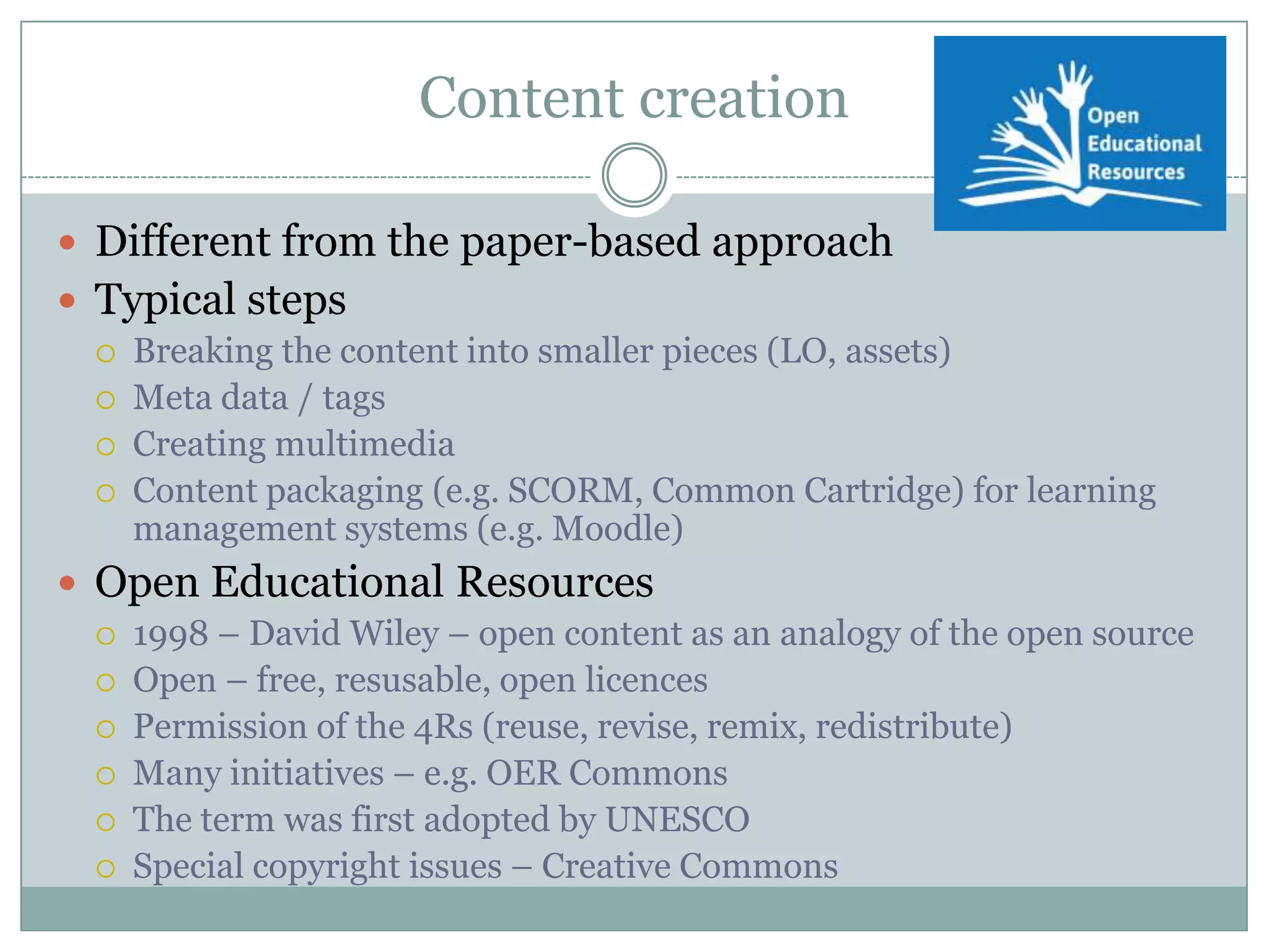 Digital learning resources – design and quality | PPTX