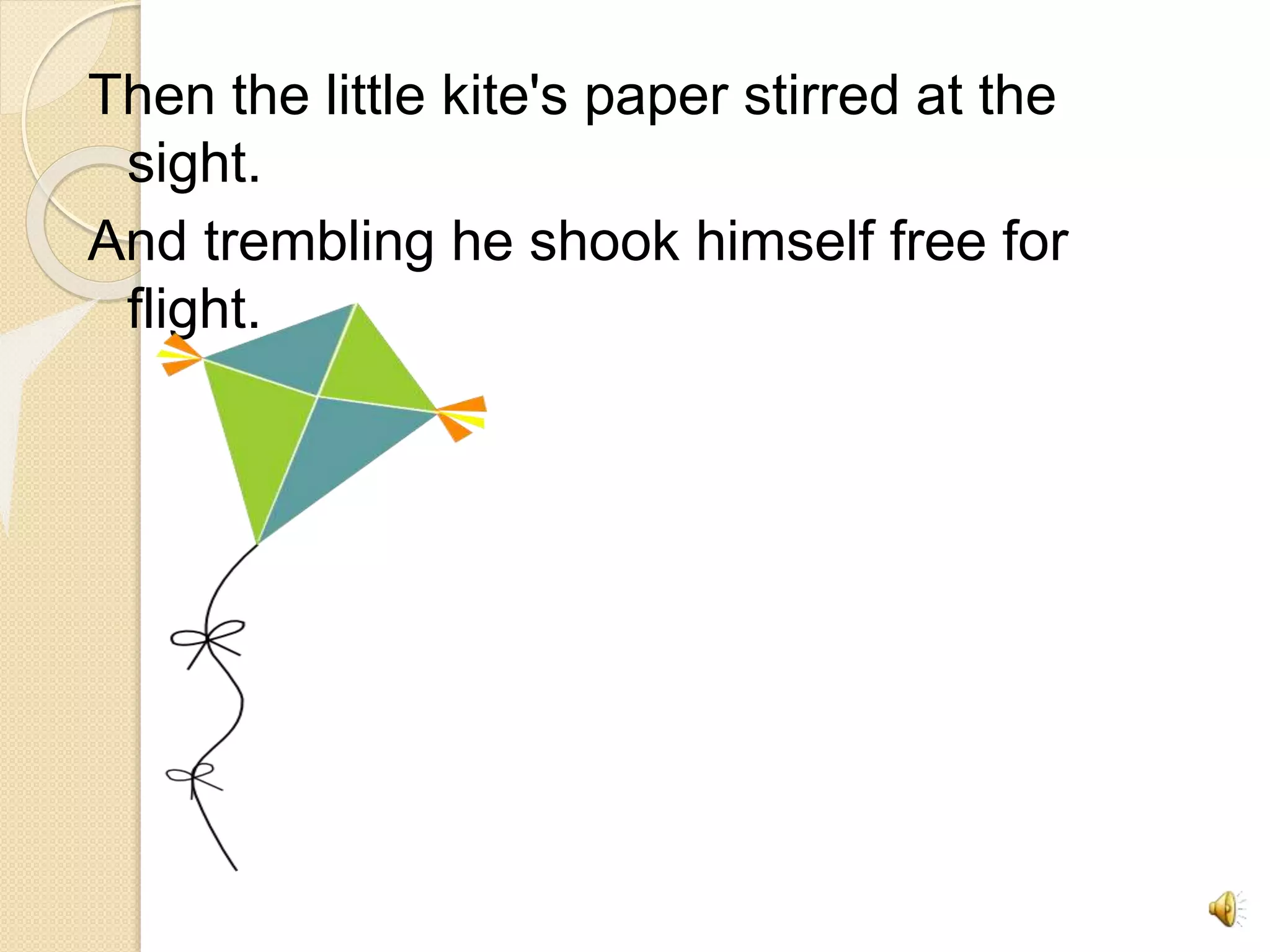 Digital lesson on the poem 'kite' by katherene pyle | PPTX