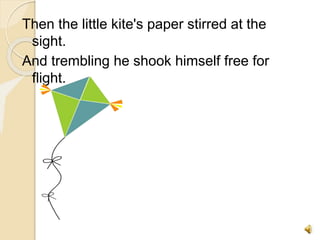 Digital lesson on the poem 'kite' by katherene pyle | PPTX