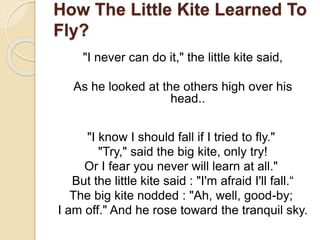 Digital lesson on the poem 'kite' by katherene pyle | PPTX