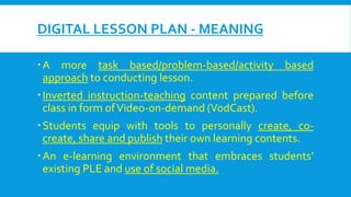 Digital Lesson Plan | PDF