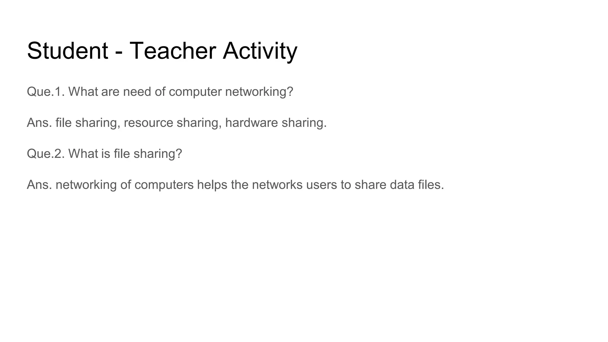 Digital lesson plan topic computer networking (2) | PPTX