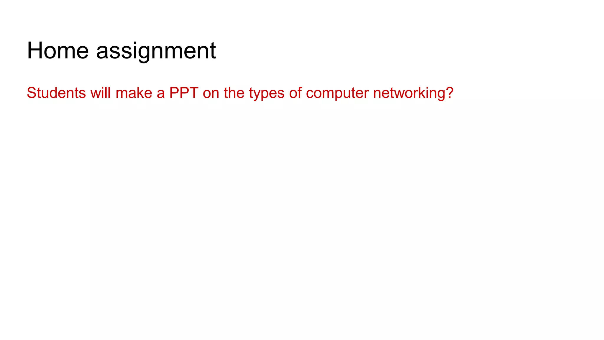 Digital lesson plan topic computer networking (2) | PPTX