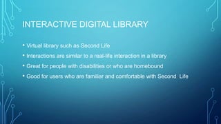 Digital libraries | PPTX