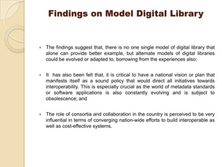 Digital libraries in india an analytical study by dr. amjad ali | PPTX