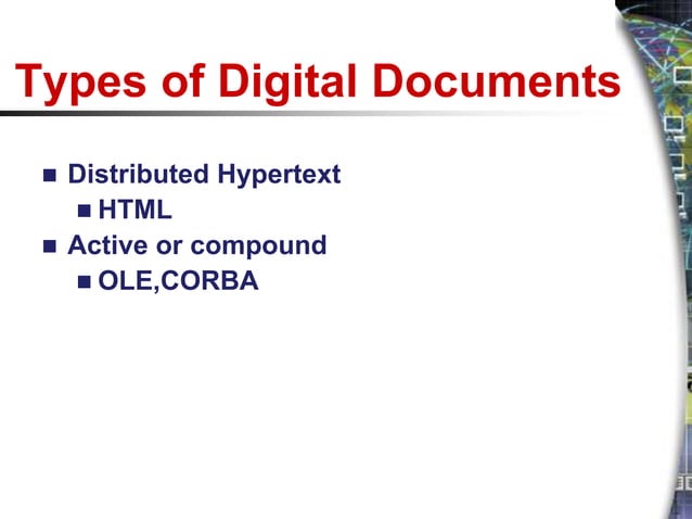 Digital library | PPTX | Desktop Publishing | Computer Software and ...