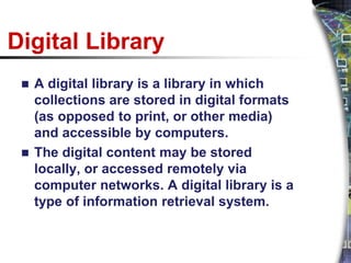 Digital library | PPTX