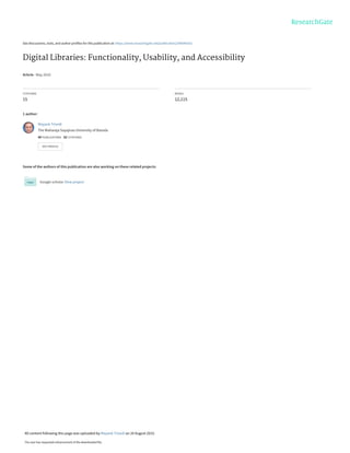 Digital library | PDF