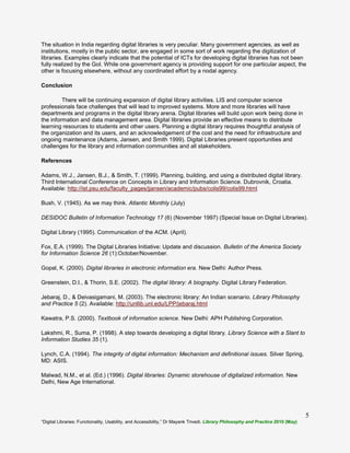 Digital library | PDF