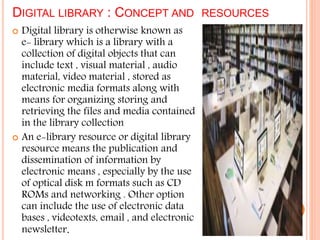Digital Library: PROS AND CONS | PPTX | Databases | Computer Software ...