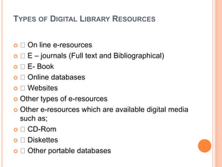 Digital Library: PROS AND CONS | PPTX