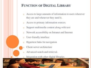 Digital Library: PROS AND CONS | PPT