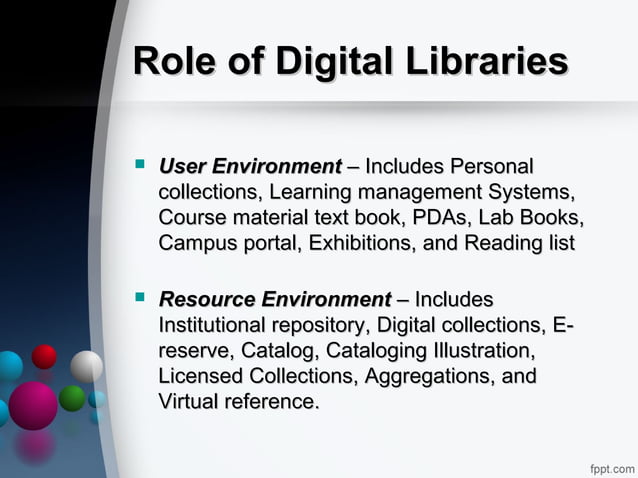 Digital Libray | PPT