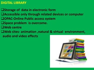 Digital library and e book | PPT
