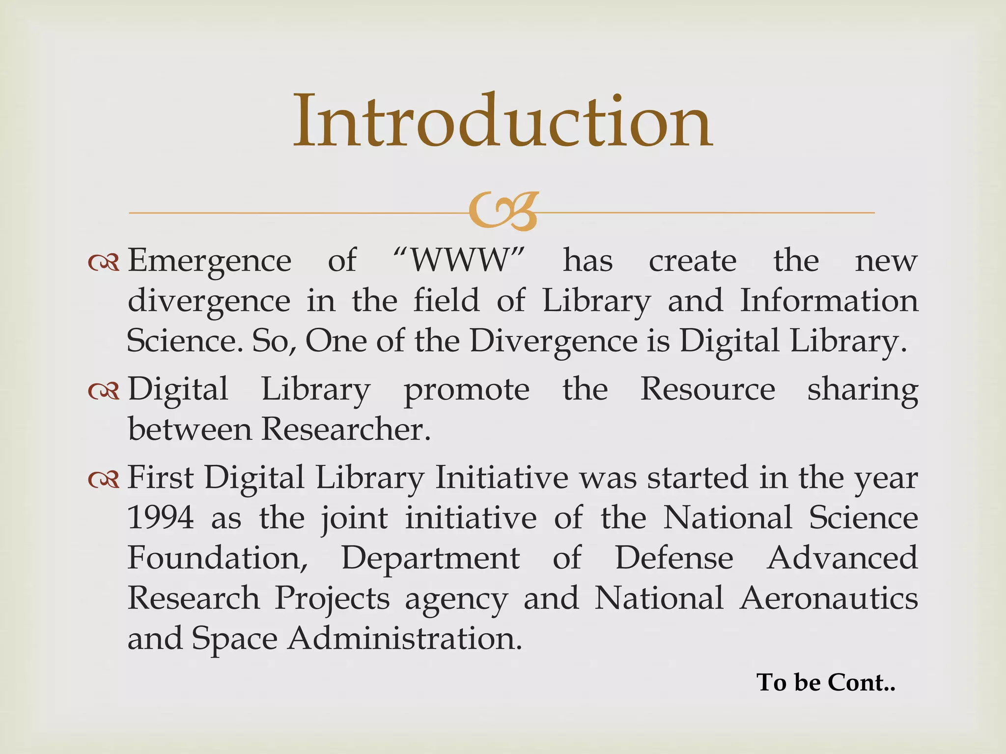 Digital library initiative at inflibnet | PPTX
