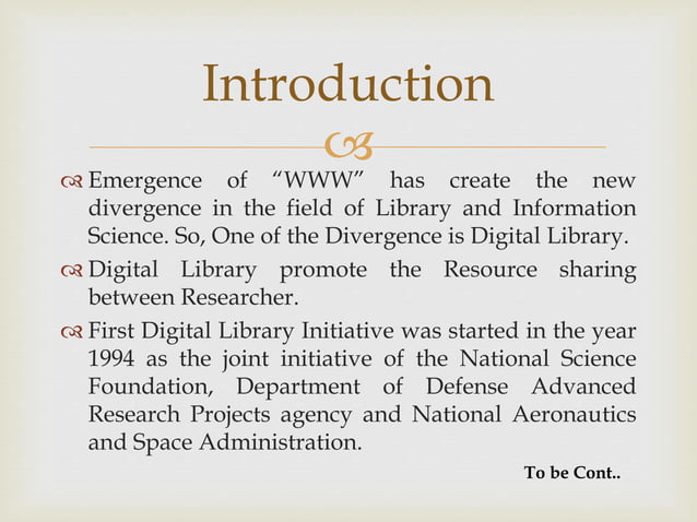 Digital library initiative at inflibnet | PPTX