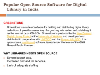 Digital library management system in the context of oss anil mishra | PPSX | Shareware and ...