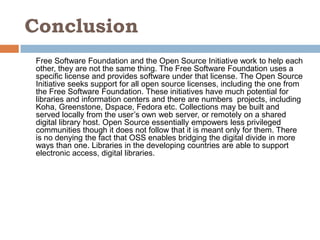 Digital library management system in the context of oss anil mishra | PPSX | Shareware and ...