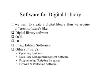 Digital library software | PDF