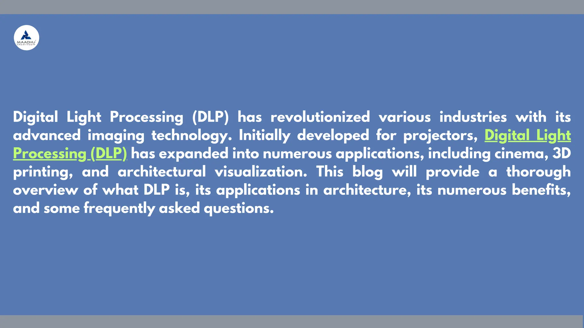 Digital Light Processing (DLP) A Comprehensive Overview | PDF | 3-D ...