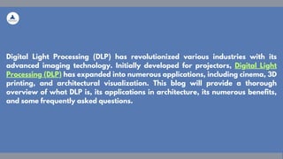 Digital Light Processing (DLP) A Comprehensive Overview | PDF