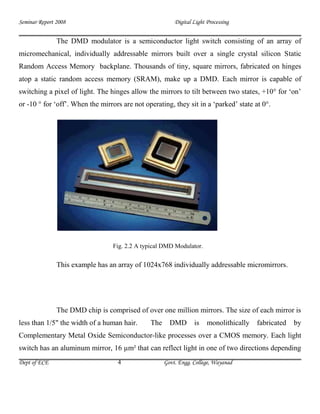 Digital light processing_seminar_report_download | DOCX