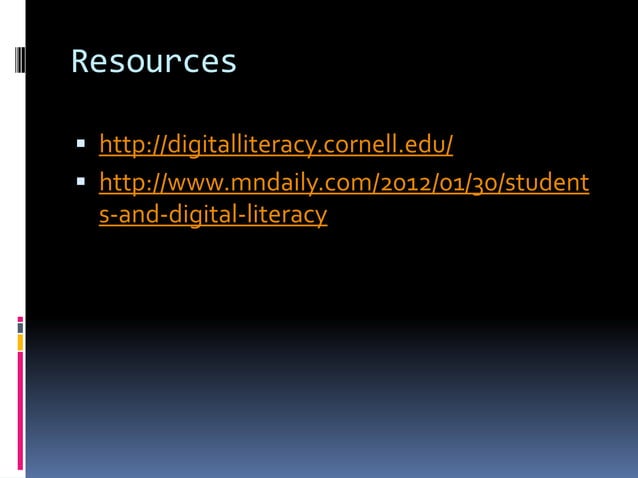 Digital literacy | PPTX | Education