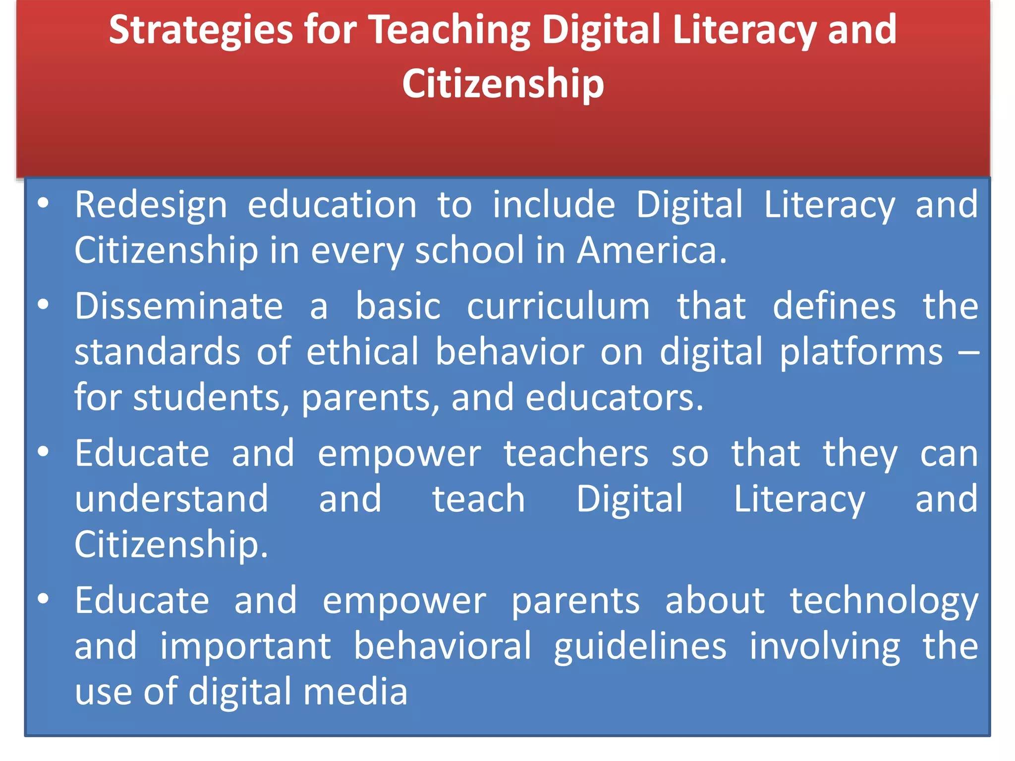 Digital literacy | PPTX