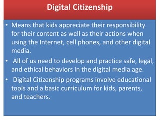 Digital literacy | PPTX