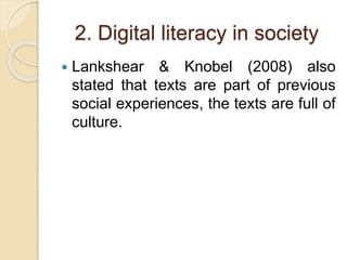 Digital literacy | PPT