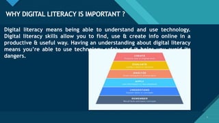 Digital Literacy | PPTX