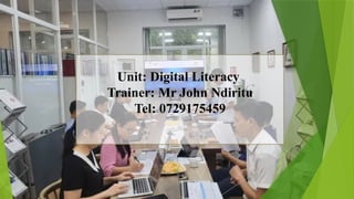 digital literacy, parts of a computer, computer hardware and software ...
