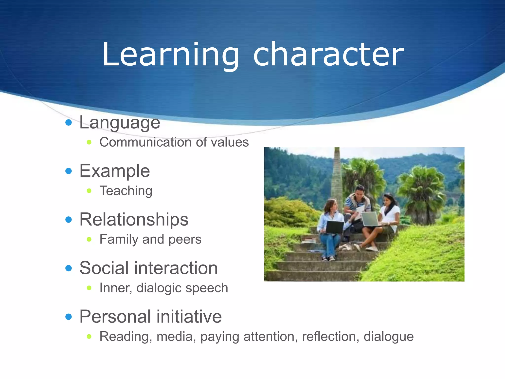 Digital literacy: Why Character Matters | PPT